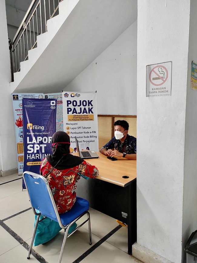 Dekatkan Pelayanan, KP2KP Bagansiapiapi Adakan Pojok Pajak | Direktorat ...